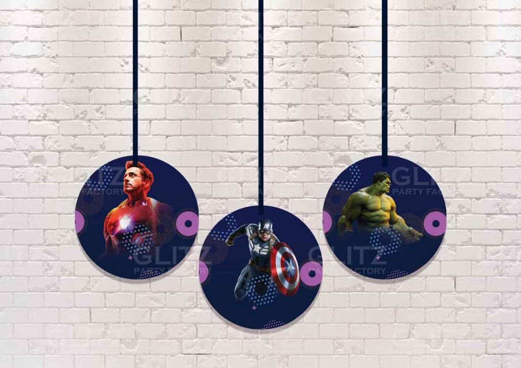 Avengers Theme Danglers - Buy-Customised-Theme-Party-Supplies and ...