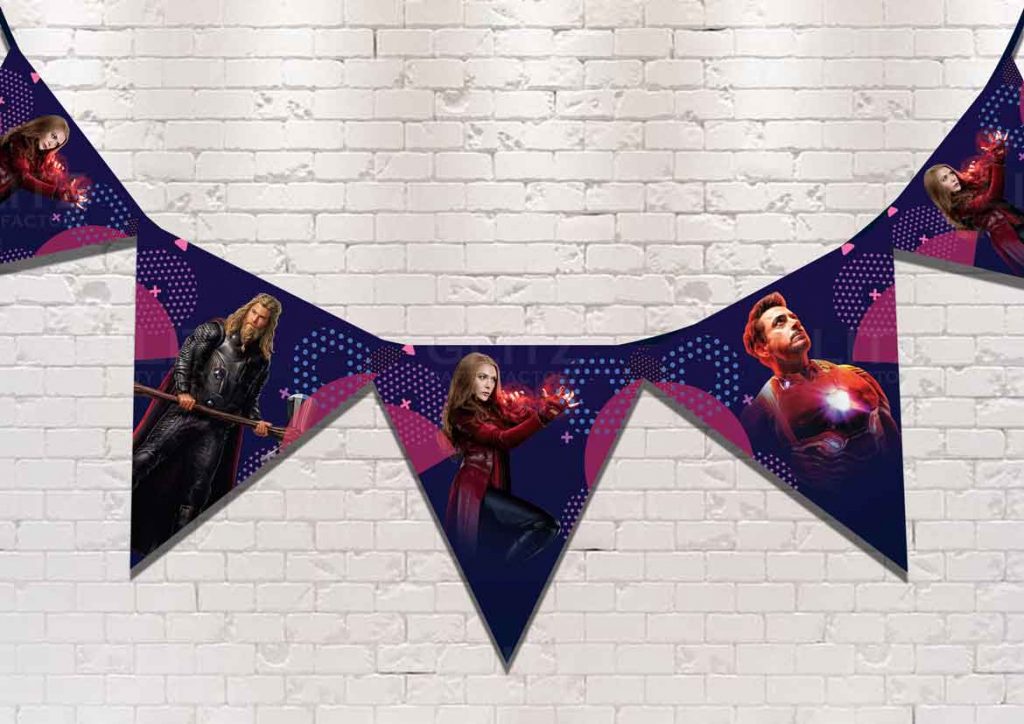 Avengers Flag Banner - Buy-Customised-Theme-Party-Supplies and ...